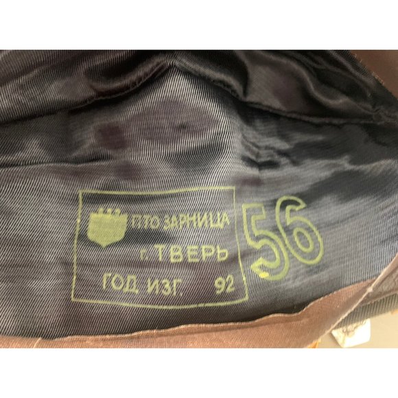 Accessories | Vintage Russian Military Hat Cap56 W 53 Pins Patches ...